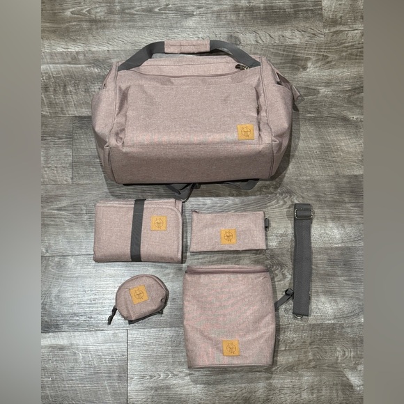 Lassig | Bags | Lassig Goldie Diaper Backpack For Twins Rose | Poshmark